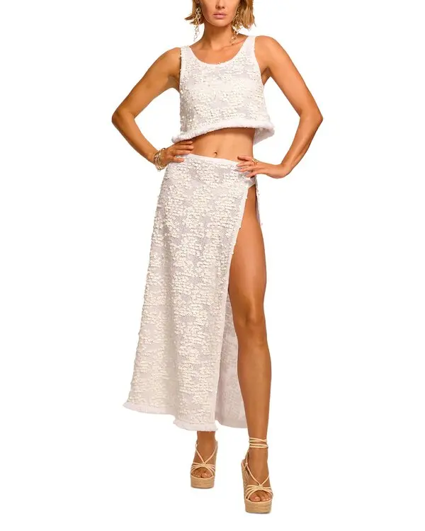 Ramy Brook Kyra Cover Up Crop Top