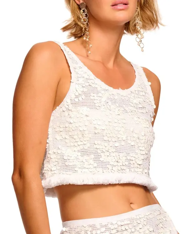 Ramy Brook Kyra Cover Up Crop Top