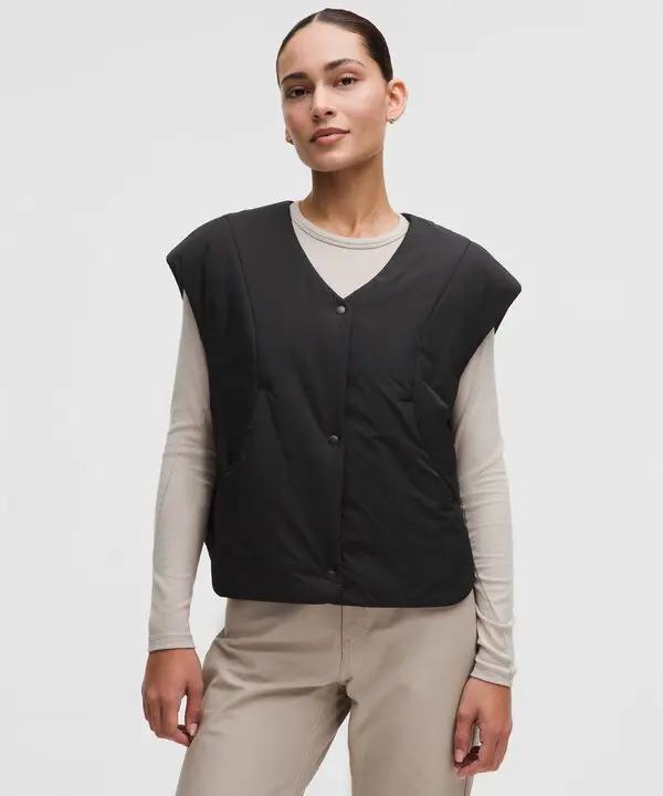 Lululemon Thermozen Insulated Vest - Super Dark