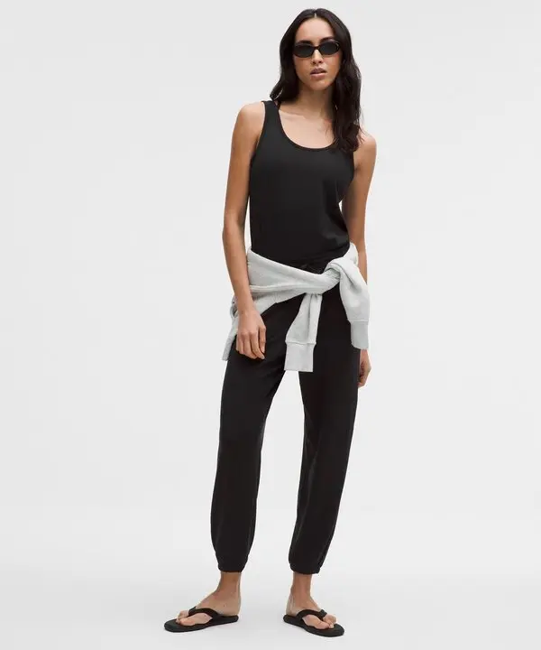 Lululemon Becalm Cinch-waist Jumpsuit - Black