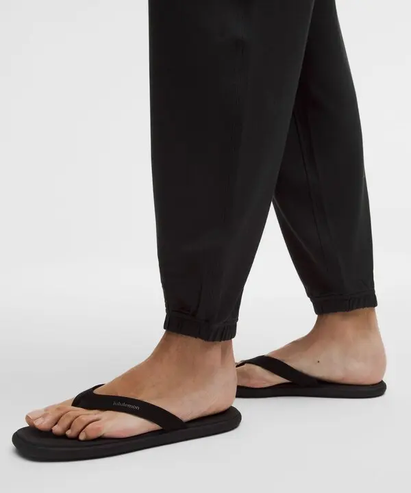 Lululemon Becalm Cinch-waist Jumpsuit - Black