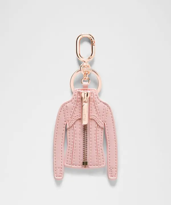 Lululemon Define Jacket Keychain - Pink Pearl/rose Gold