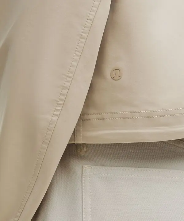 Lululemon Twill Collared Jacket - Trench