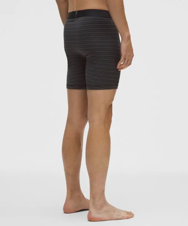 Lululemon Always In Motion Boxer Brief 7 - Propagate Stripe Mini Graphite Grey Black/propagate Stripe Mini Prep Blue True Navy/clubhouse Blue/prep Blue/heathered Silver Drop