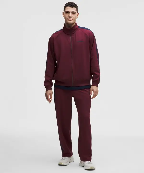 Lululemon Pique Relaxed-fit Track Pant - Burgundy Bay