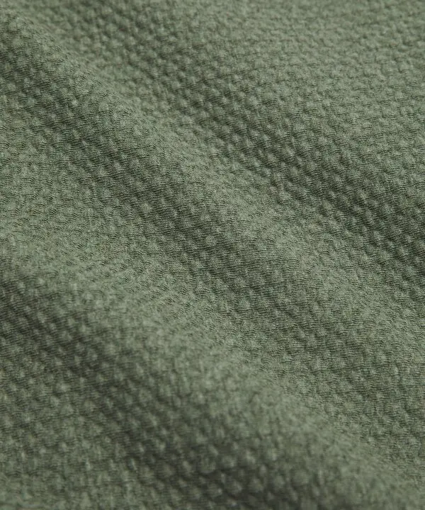 Lululemon Ease The Day Half Zip - Heathered Sassy Sage/black