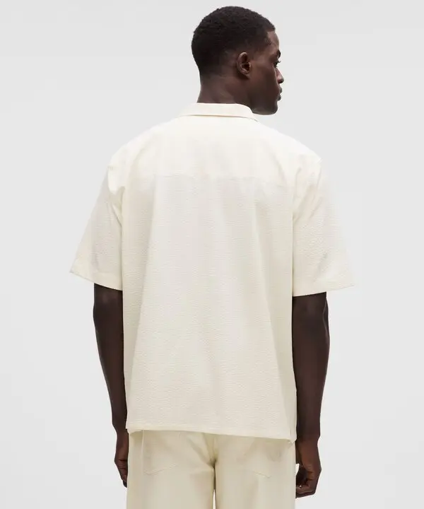 Lululemon Airing Easy Camp-collar Shirt - Light Ivory