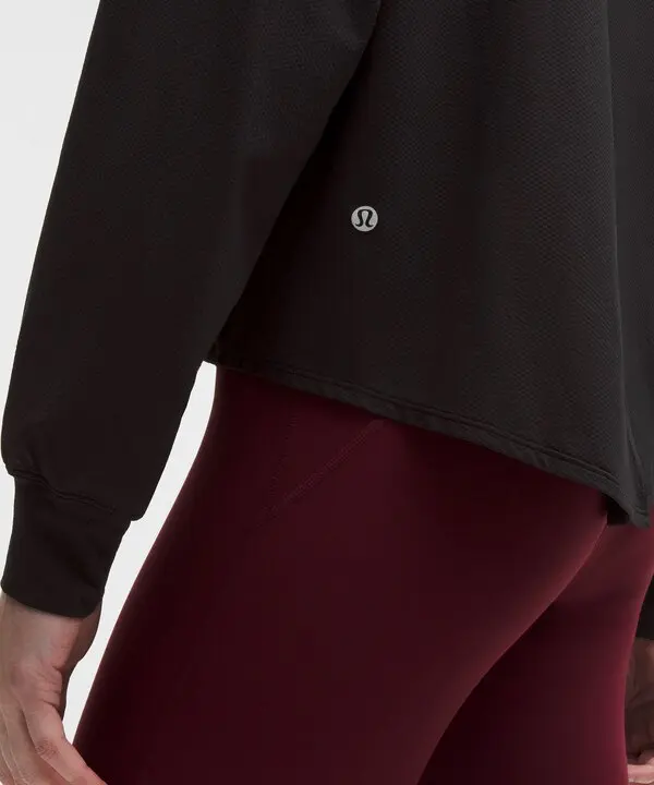 Lululemon All-sport Tie-back Long-sleeve Shirt - Black