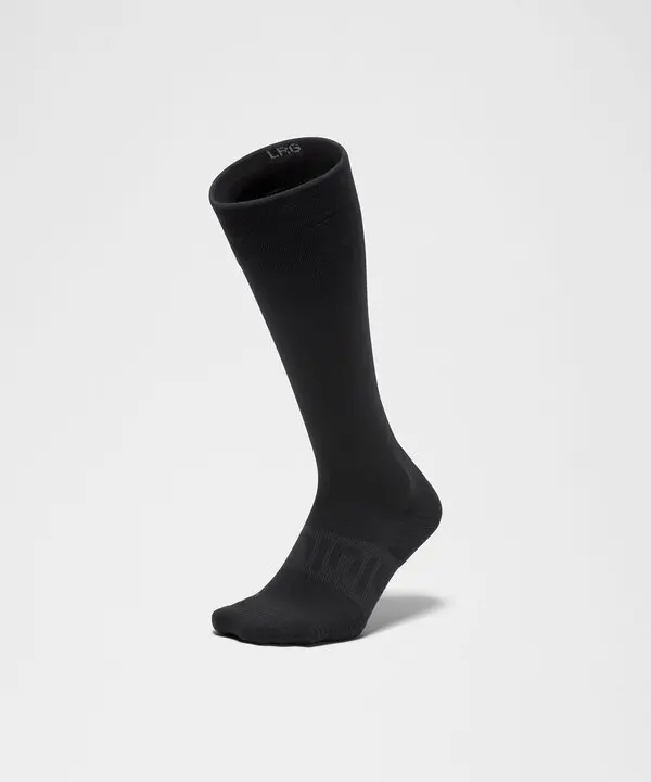 Lululemon Power Stride Knee-high Socks - Black/black