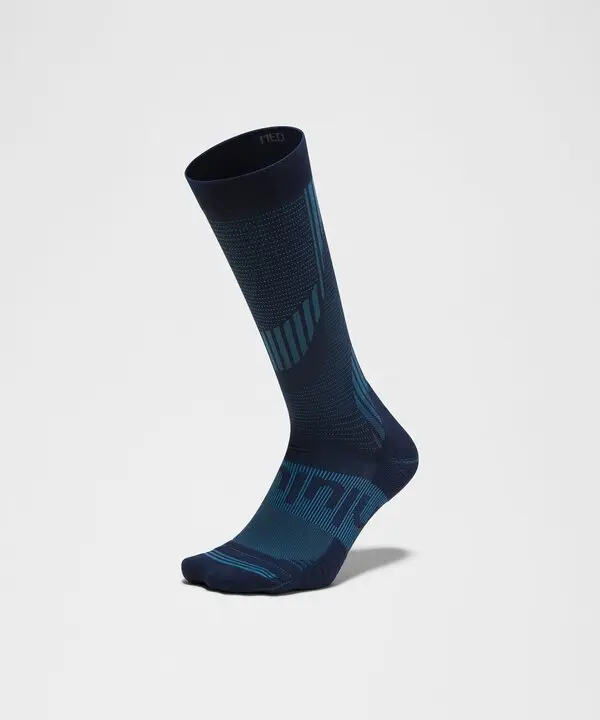 Lululemon Power Stride Knee-high Socks - Clubhouse Blue/club Blue