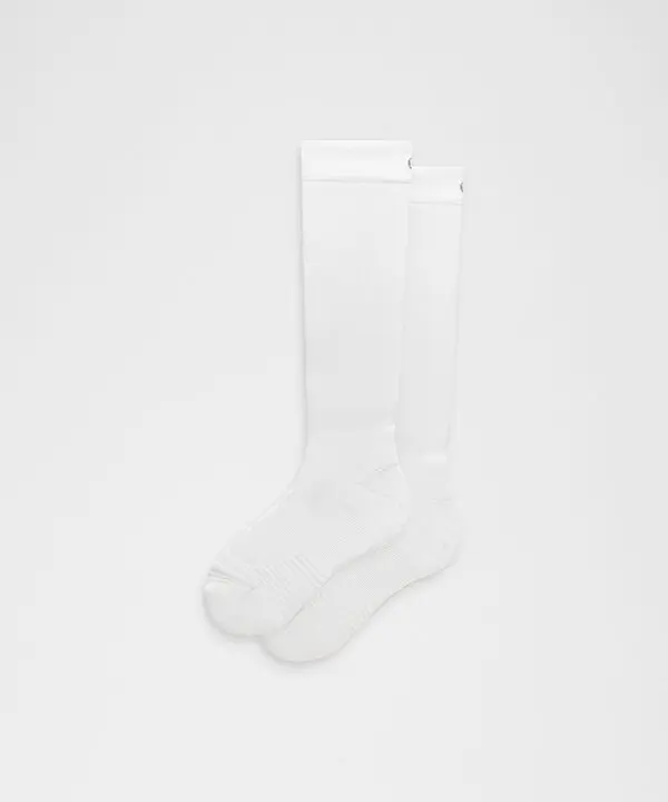 Lululemon Power Stride Knee-high Socks - White/vapor