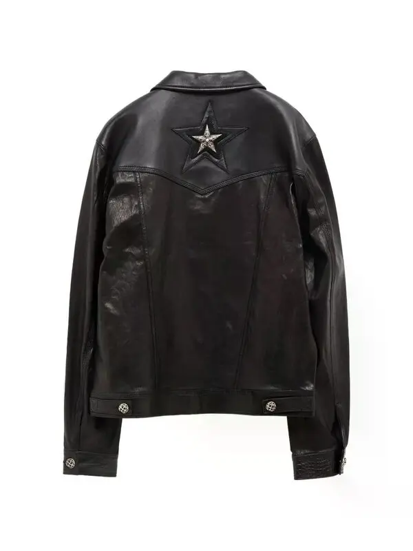 AMAL GUESSOUS Crocodile-effect Shirt