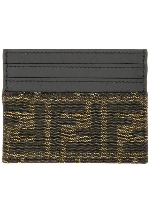 Fendi Leather Card Holder