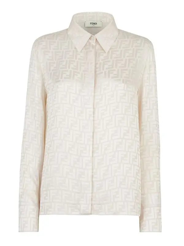 Fendi Ff Silk Shirt