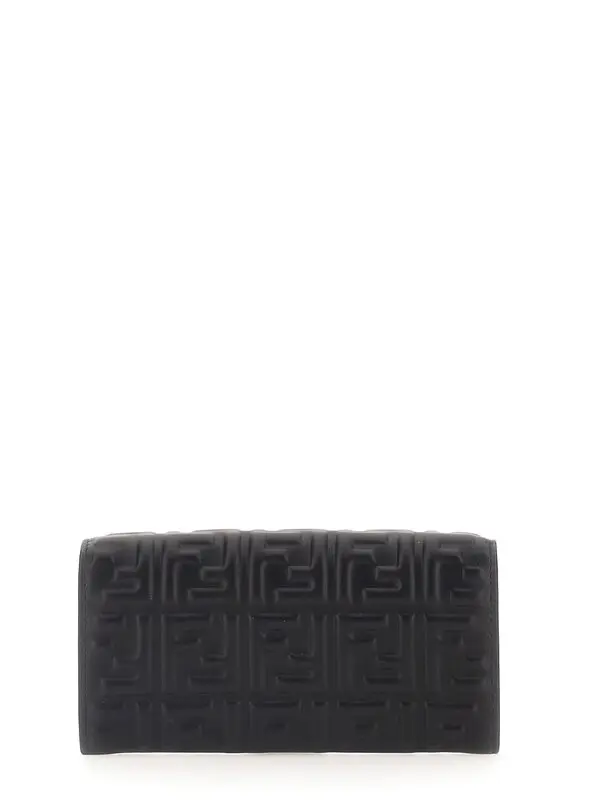 Fendi Continental "baguette" Wallet - Black