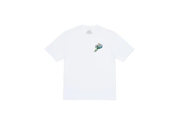 PALACE Tropical Pish T-shirt - White/green/blue