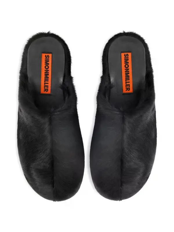 SIMONMILLER Bubble Platform Mules - Black