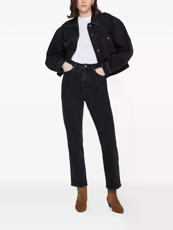 ANINE BING Quincy Button-up Jacket - Black