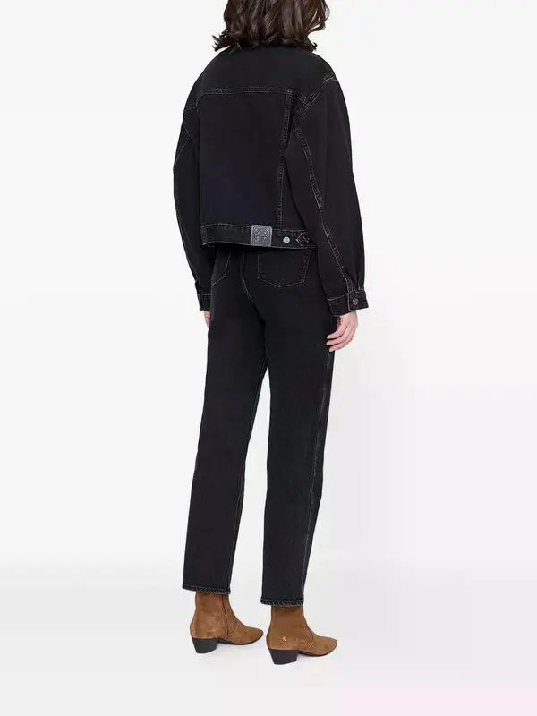 ANINE BING Quincy Button-up Jacket - Black