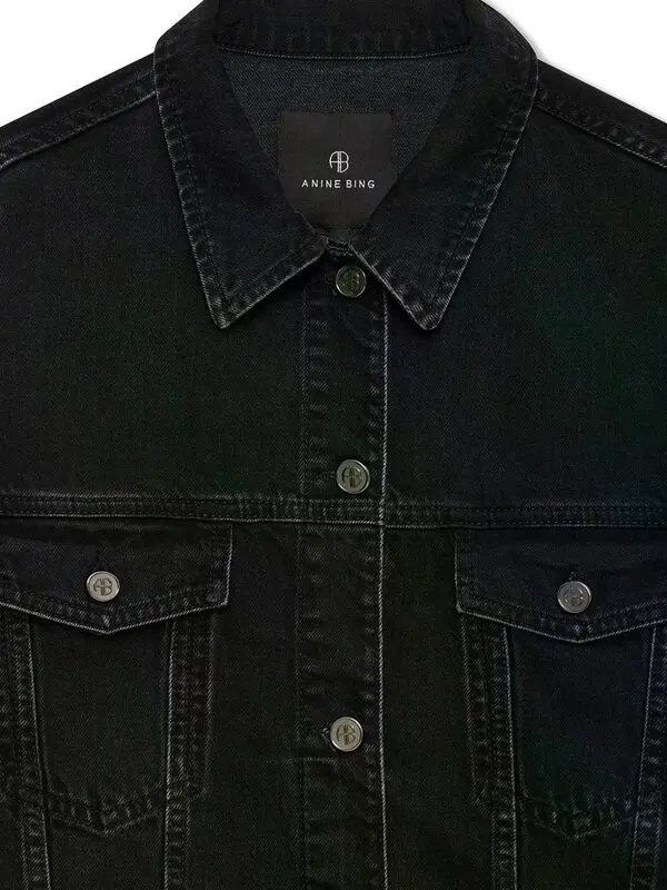 ANINE BING Quincy Button-up Jacket - Black