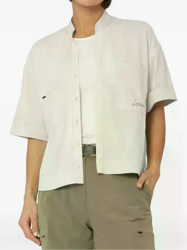 LAMUNT Chest-pocket Buttoned Shirt