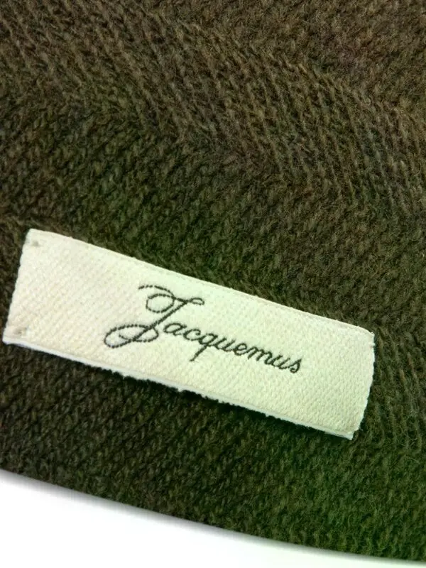 Jacquemus Logo Beanie - Green
