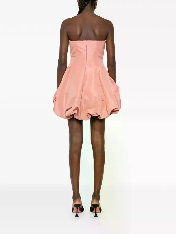 Cult Gaia Floral Bubble Mini Dress