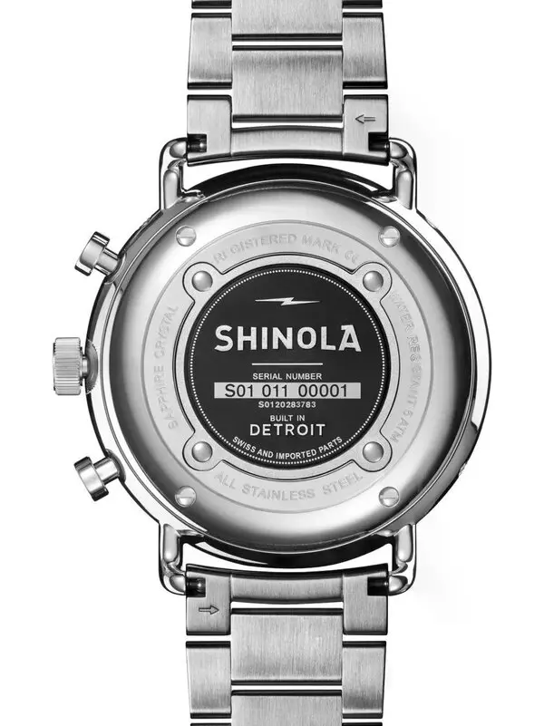 Shinola Canfield Sport 45mm Watch With Dial