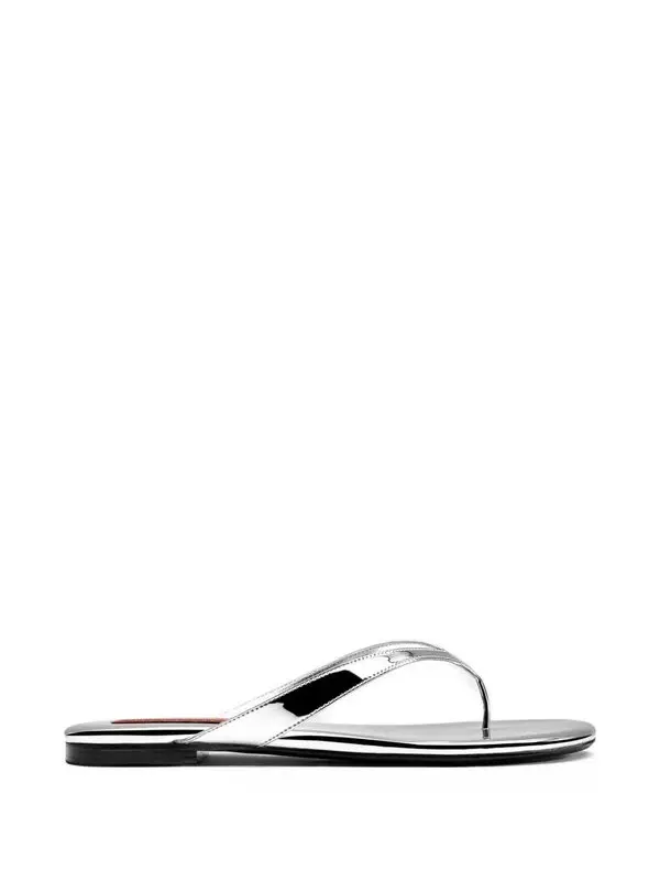 SIMONMILLER Riviera Flat Sandals - Silver