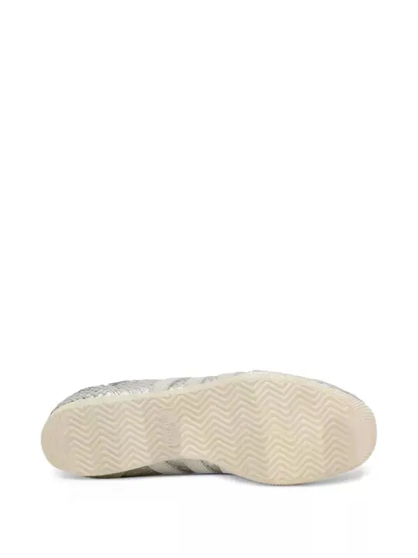 Adidas Snake-effect Stripe Sneakers - Silver