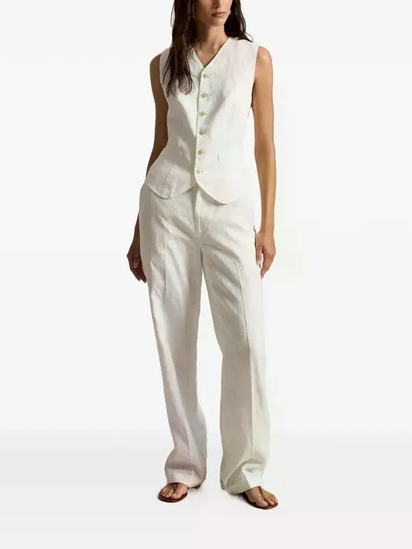 Polo Ralph Lauren Linen V-neck Waistcoat