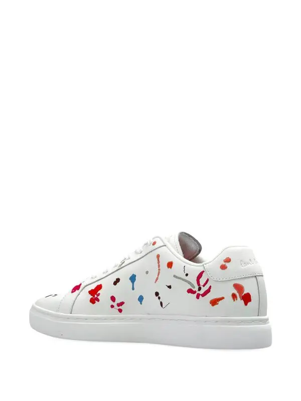 Paul Smith Floral Leather Sneakers