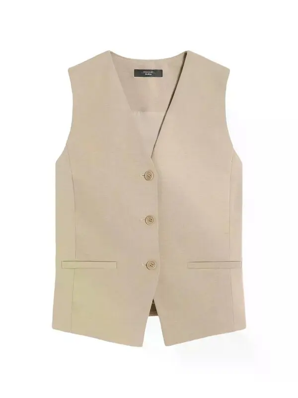 Max Mara Button-fastening Gilet