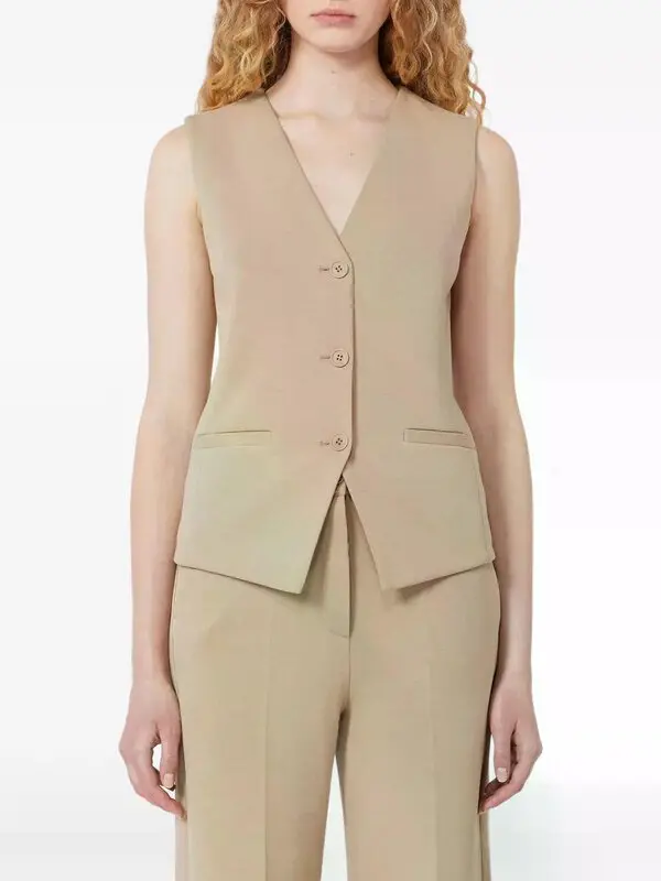 Max Mara Button-fastening Gilet