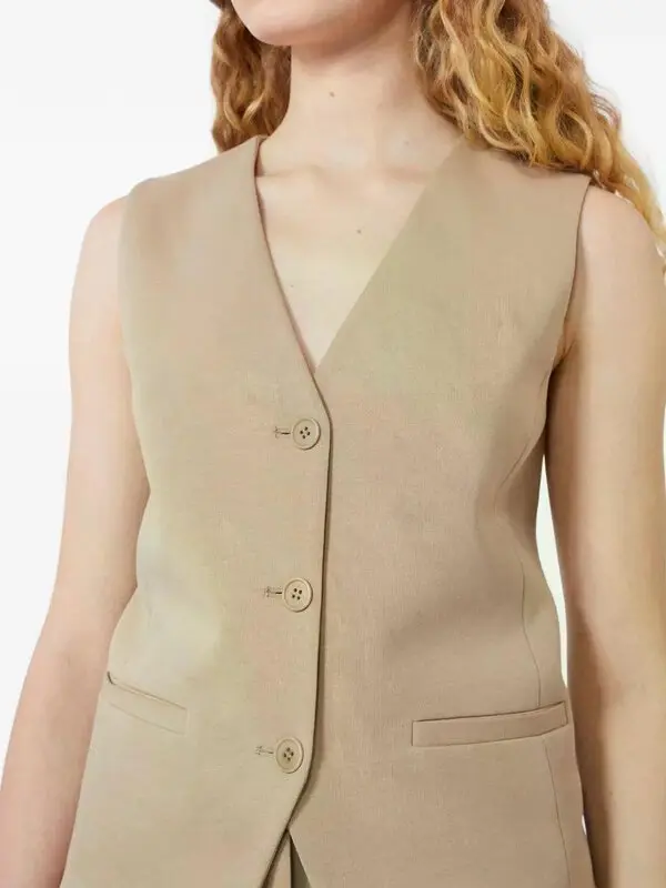 Max Mara Button-fastening Gilet