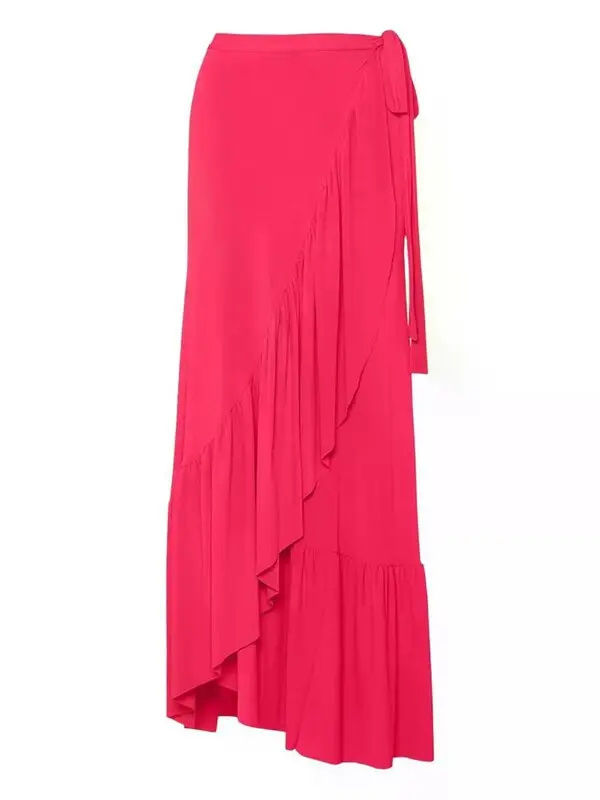 ERES Julia Ruffled Pareo Skirt - Red