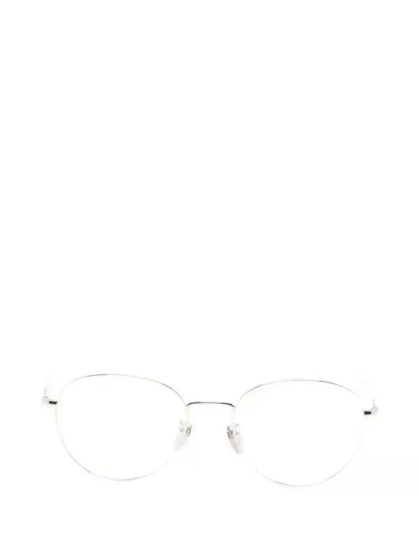 Gucci Oval-frame Glasses - Silver