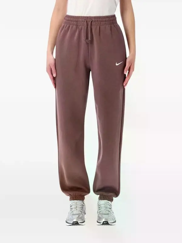 Nike Logo-detail Track Pants - Brown