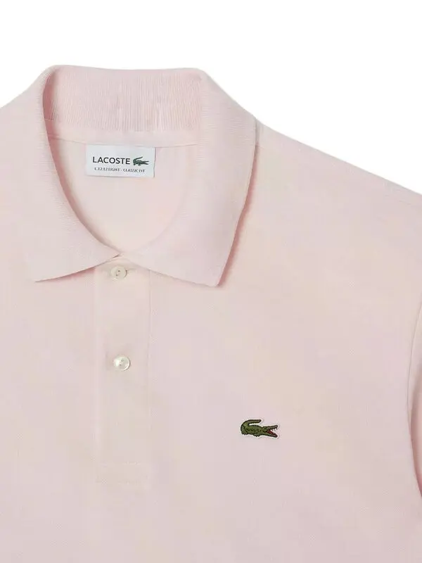 Lacoste Embroidered-logo Polo Shirt - Pink