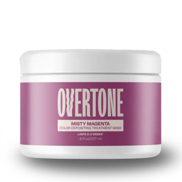 OVERTONE Semi Permanent Color-depositing Deep Conditioning Mask - Misty Magenta