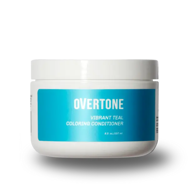 OVERTONE Semi Permanent Color-depositing Deep Conditioning Mask - Vibrant Teal