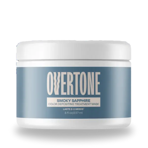 OVERTONE Semi Permanent Color-depositing Deep Conditioning Mask - Smoky Sapphire