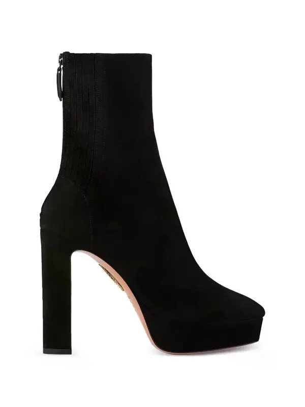 AQUAZZURA Martine Suede Boots