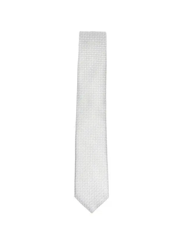 Giorgio Armani Silk Neck Tie - Grey