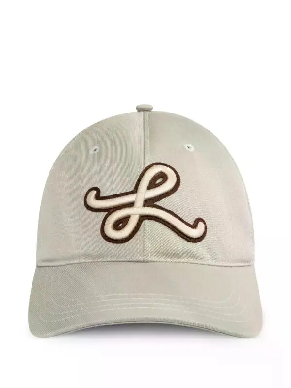 Loewe Logo-patch Baseball Cap - Neutrals