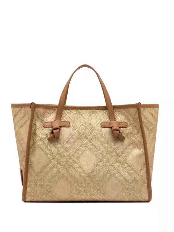 GIANNI CHIARINI Marcella Knot-detail Tote Bag