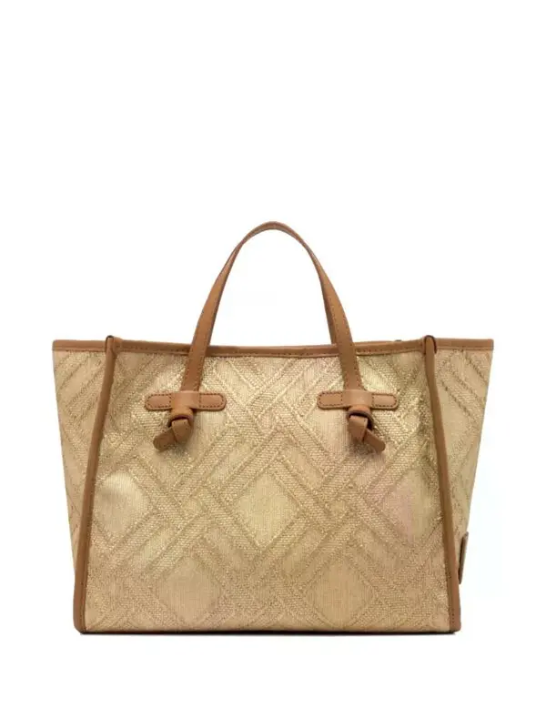 GIANNI CHIARINI Marcella Knot-detail Tote Bag