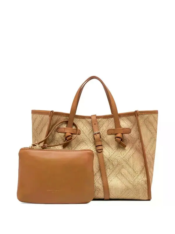 GIANNI CHIARINI Marcella Knot-detail Tote Bag