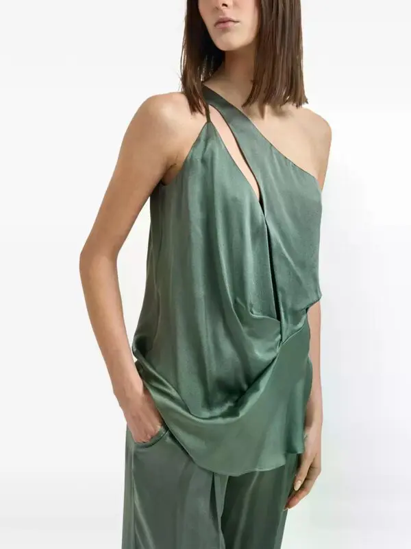 SEMICOUTURE Cut-out One-shoulder Top
