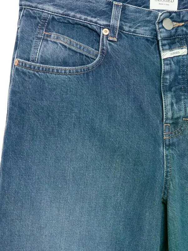 Closed Nikka Five-pocket Straight Leg Jeans - Blue